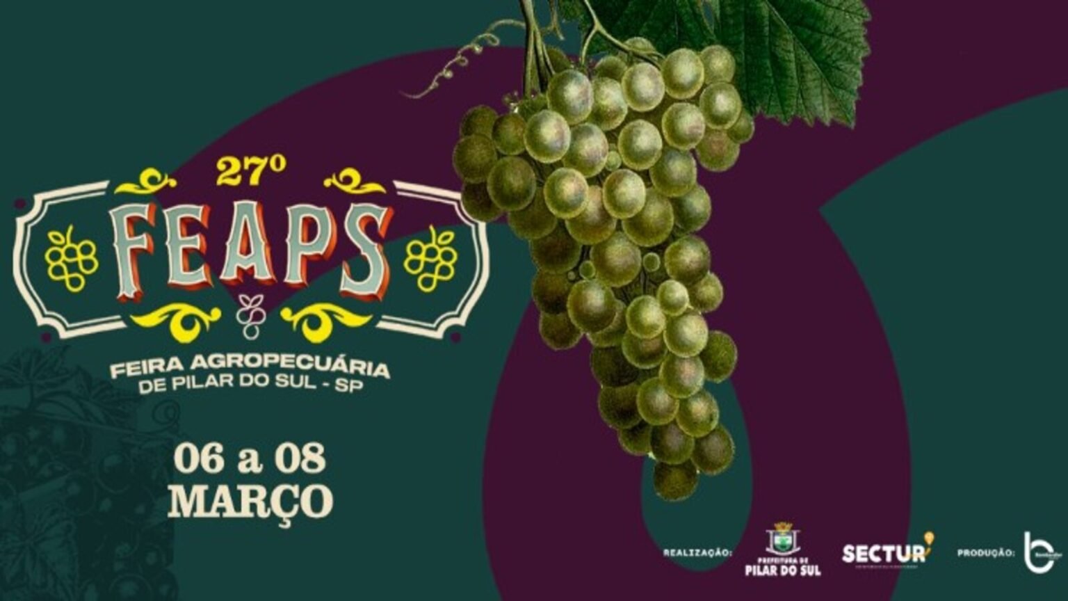 Pilar do Sul recebe 27ª Feira Agropecuária em março, com entrada franca