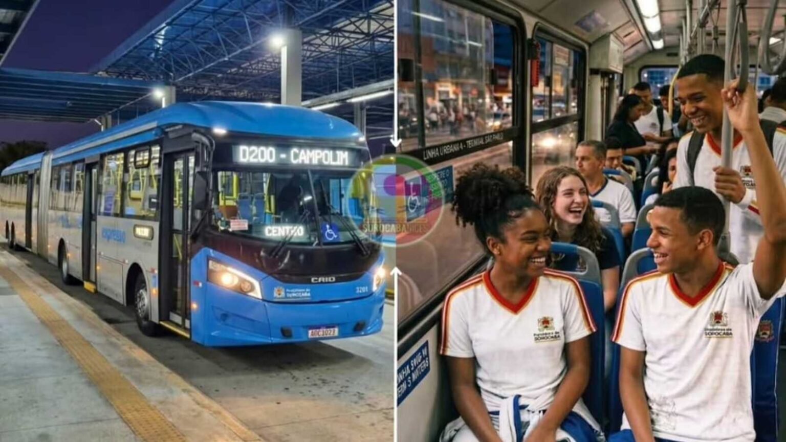 Prefeitura de Sorocaba retoma passe livre estudantil no transporte ...